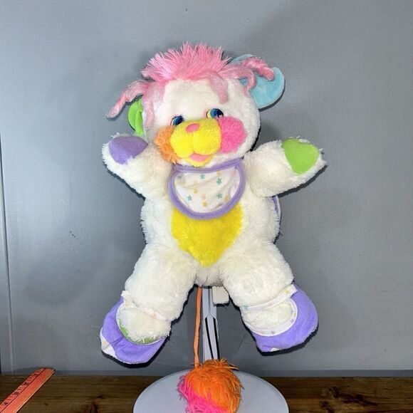 Mattel | Toys | Vintage Mattel Tcfc Popples 3 Baby Bibsy White Popple ...